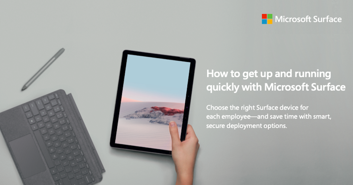 Get up and running quickly with Microsoft Surface – Tellus Cloud Consulting