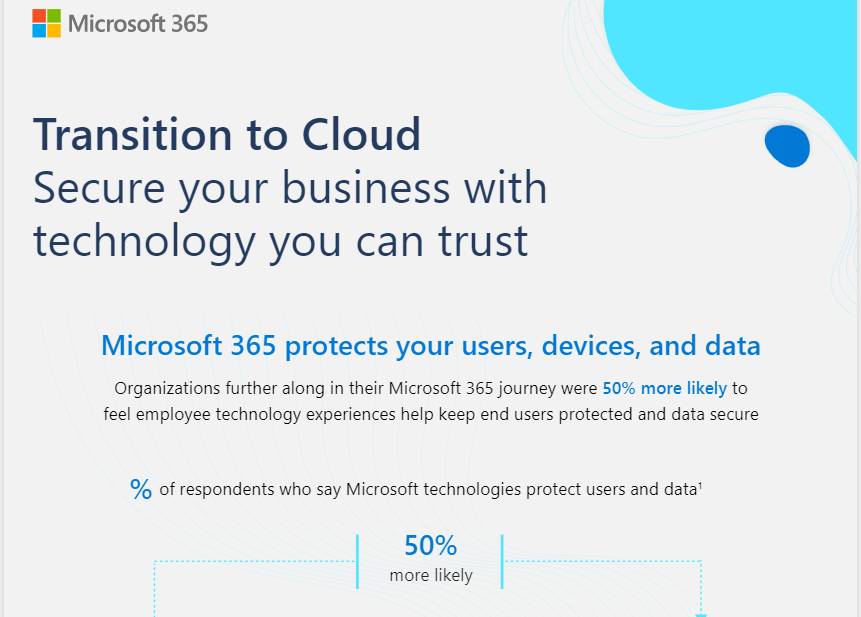 Transition to Cloud: Secure your business with technology you can trust ...